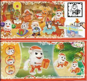 Meal Toy: Eggman with present (Kinder Surprise, Worldwide) (Kinder ...