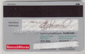 Bank Card: Clubcard (ABN-AMRO Bank, BrazilCol:BR-GM-0057