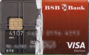 Bank Card: BSB Bank (BelSwissBank, BelarusCol:BY-VE-0111.01 💳