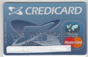 Bank Card: Credicard (Credicard, BrazilCol:BR-MC-0021.02
