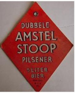 Drink Label: Dubbele Amstel Stoop Pilsener (Amstel Brouwerijen B.V ...