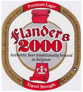 Drink Label: Flanders 2000 (Brouwerij Riva, BelgiumCol:BE-BEER-010063