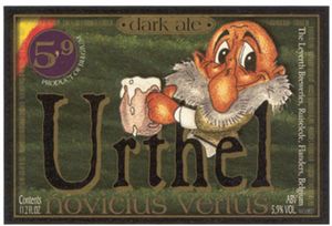 Drink Label: Urthel Novicius Vertus Dark Ale (Microbrouwerij Urthel ...