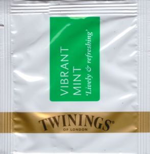Tea Bag: Vibrant Mint, 89x89, glossy (Twinings, AustraliaCol:TB-AU-00872 🍵