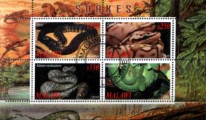Stamp: Snakes (Malawi: Illegal Stamps(Snakes 2010) Col:MW 2010-53