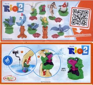 Meal Toy: Gaby (Kinder Surprise, Worldwide) (Joy - Rio 2) Col:FT411