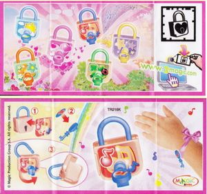 Meal Toy: Orange (Kinder Surprise, Worldwide) (Kinder - Locks) Col:TR216K