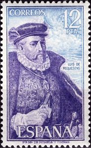 Stamp: Luis de Requesens y Zúñiga (1528 – 1576) (Spain(Spanish ...