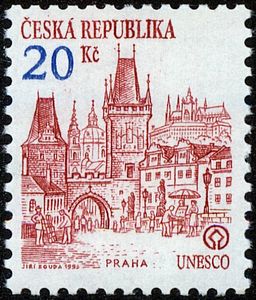 Stamp: Prague - World Heritage by UNESCO (Czech Republic(Definitive ...