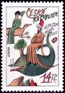 Stamp: Marco Polo (Czech Republic(Europa (C.E.P.T.) 1994 - Discoveries ...