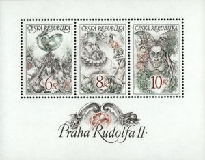 Stamp: Rudolf II and Prague Exhibition, Prague (Czech Republic(Rudolf ...