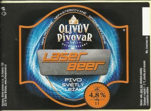 Etiqueta de bebida: Laser Beer (Olivův pivovar Dolní Břežany ...