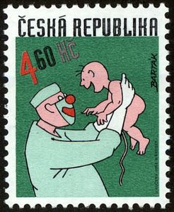 Stamp: Czech Graphic Humour (Czech Republic(Czech Graphic Humour (1999 ...