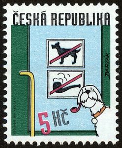 Stamp: Czech Graphic Humour (Czech Republic(Czech Graphic Humour (1999 ...
