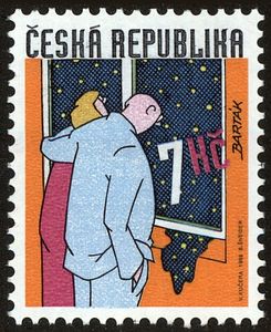 Stamp: Czech Graphic Humour (Czech Republic(Czech Graphic Humour (1999 ...