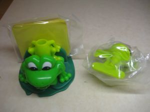 Meal Toy: Frog post-it (Kinder Surprise, Worldwide(Maxi - Frogs) Col:FT ...