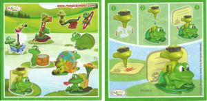 Meal Toy: Frog post-it (Kinder Surprise, Worldwide(Maxi - Frogs) Col:FT ...