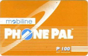 Phonecard: Mobiline Phone Pal (orange) (Mobile Philippines, Philippines ...