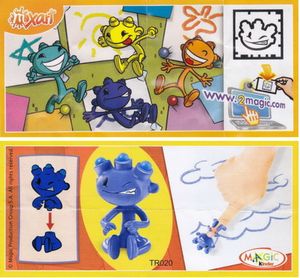 Meal Toy: Blue (Kinder Surprise, Worldwide) (Kinder - Mixart - Pencil ...