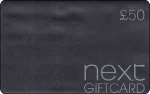 Gift Card: Next black (Next, United Kingdom of Great Britain & Northern ...