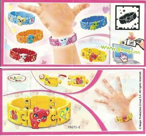 Meal Toy: Lion (Kinder Surprise, Worldwide(Kinder - Animal bracelets ...