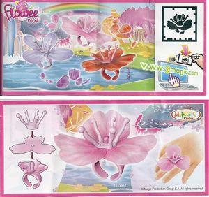 Meal Toy: Pink (Kinder Surprise, Worldwide(Kinder - Flowee Mini ...