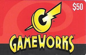 Gift Card: Logo (GameWorks, United States of America(GameWorks) Col:US ...