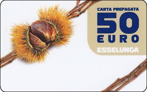 Gift Card: Castagna (Esselunga, Italy) (Esselunga) Col:IT-Essel-020-050-19