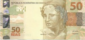 Banknote: 50 Reais (Brazil(2003-2020 Issue) Wor:P-256e