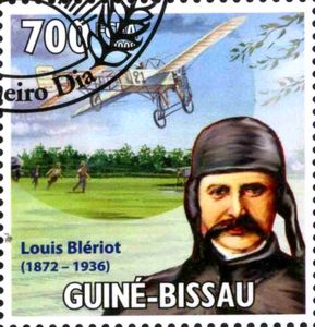 Stamp: Luis Bleriot & Planes (Guinea-Bissau(Louis Blériot (2009)) Mi:GW ...