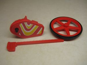 Meal Toy: Red wheel (Kinder Surprise, Worldwide(Joy - Go Move - Wheel ...
