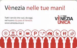 Functional Card: Venezia nelle tue mani (Tourism, Italy(Venezia Unica ...