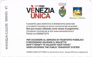 Functional Card: Venezia nelle tue mani (Tourism, Italy(Venezia Unica ...