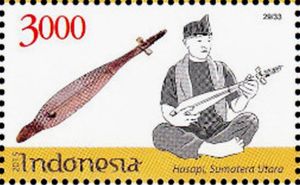 Stamp: Hasapi, Sumatera Utara (Indonesia(Musical Instruments) Mi:ID ...