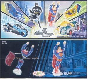 Meal Toy: Superman (Kinder Surprise, Mexico) (Kinder - Justice League ...