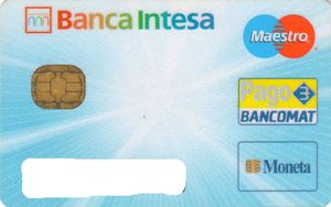 Bank Card: Banca Intesa (Intesa Sanpaolo, ItalyCol:IT-MS-0027