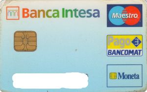 Bank Card: Banca Intesa (Intesa Sanpaolo, ItalyCol:IT-MS-0028