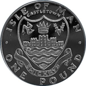 Coin: 1 Pound (Manx Town Series, Castletown - Silver) (Isle of Man ...