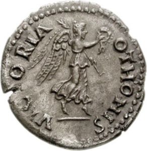 Moeda: 1 Denarius (Império Romano(0069 - 7th Emperor Otho (rebel ...