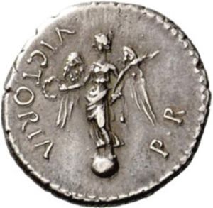 Coin: 1 Denarius (Roman Empire(0068~0069 - 6th Emperor Servio Sulpicio ...
