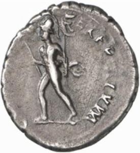 Coin: 1 Denarius (Roman Empire) (0069 - 8th Emperor Vitellius) Col:RO ...
