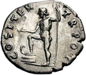 Coin: 1 Denarius (Neptune) (Roman Empire) (0069~0079 - 9th Emperor ...