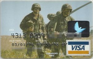 Bank Card: Soldiers (MBNA America Bank, United States of America) Col ...