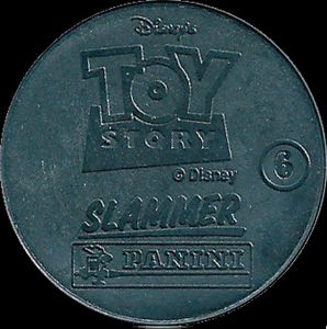 Meal Toy: Slammer Toy Story logo (Flippo's/Pogs/Tazos, Belgium(Toy ...