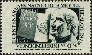 Stamp: Miguel Hidalgo y Costilla (Mexico) (Bicentenary of Birth of ...