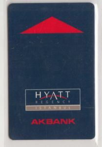 Carta d'Albergo: Hyatt Regency Istanbul - AK BANK - Club Olympus (Hyatt ...