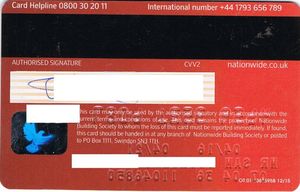 Bank Card: Flex Basic (Nationwide, United Kingdom of Great Britain ...