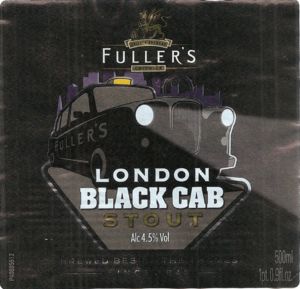 Drink Label: London Black Cab Stout (Fuller, Smith & Turner P.L.C ...