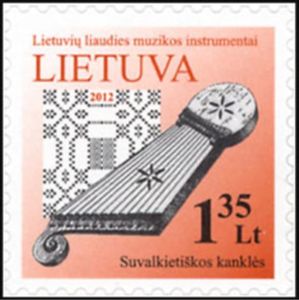 Stamp: Traditional Plucked String Instrument Kanklės of Suvalkija ...