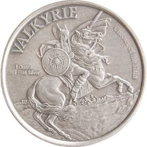 Token: 1oz Antique Silver Norse God Series, Thor (God of Thunder ...